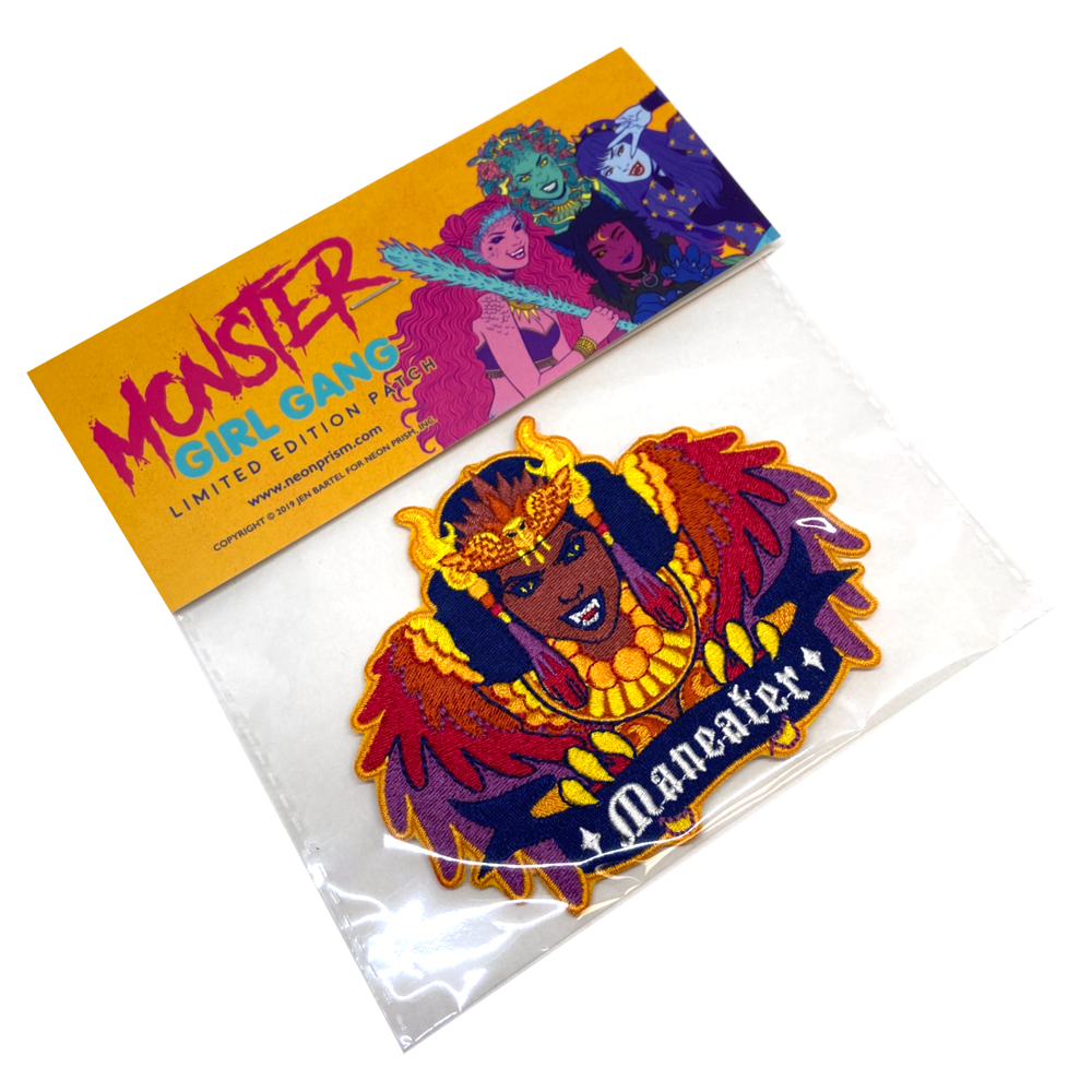 Maneater Patch – Jen Bartel