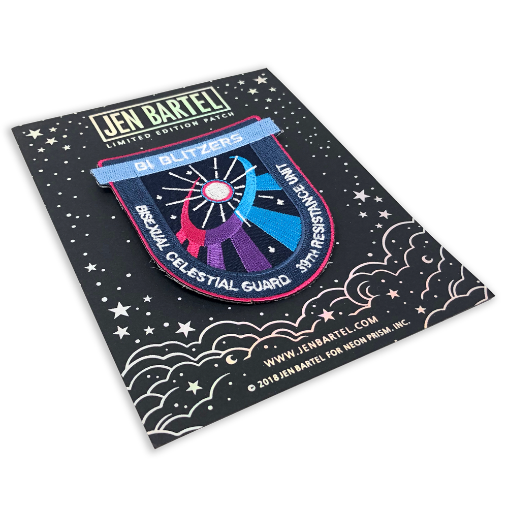 Bi Blitzers Patch – Jen Bartel