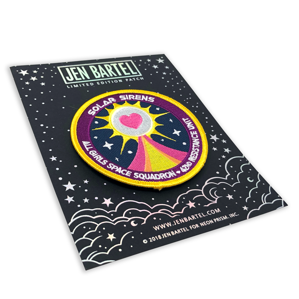 Solar Sirens Patch – Jen Bartel