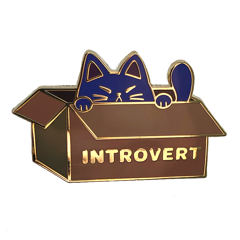 Introvert Pin – Jen Bartel