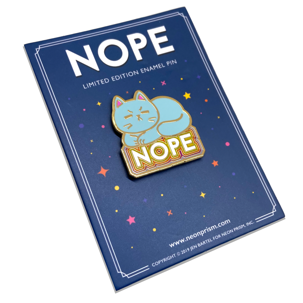 Nope Pin – Jen Bartel